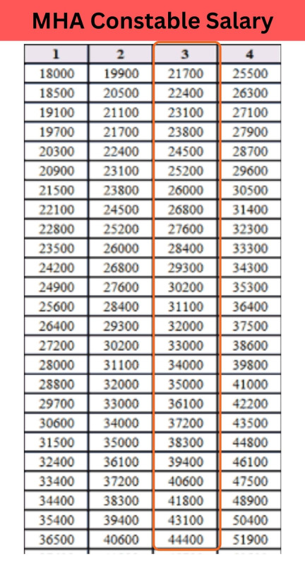 MHA Constable Salary 2024: Your Pay Scale, Grade Pay, and Monthly In ...