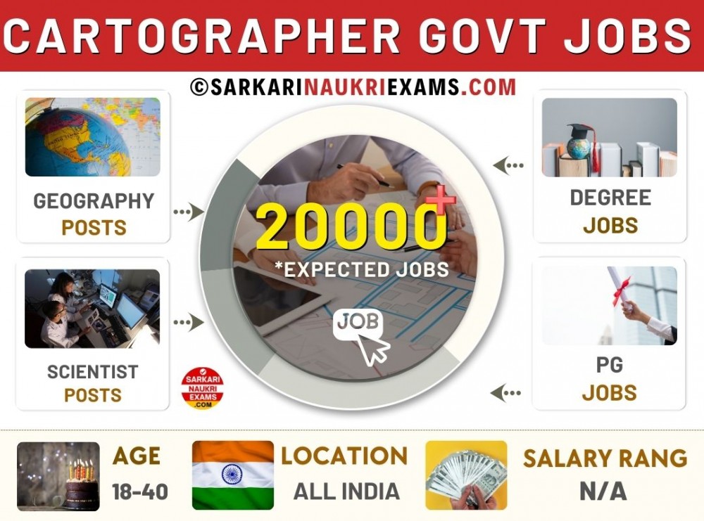 Cartographer Govt Jobs 2025 | Cartographer Vacancy & Jobs