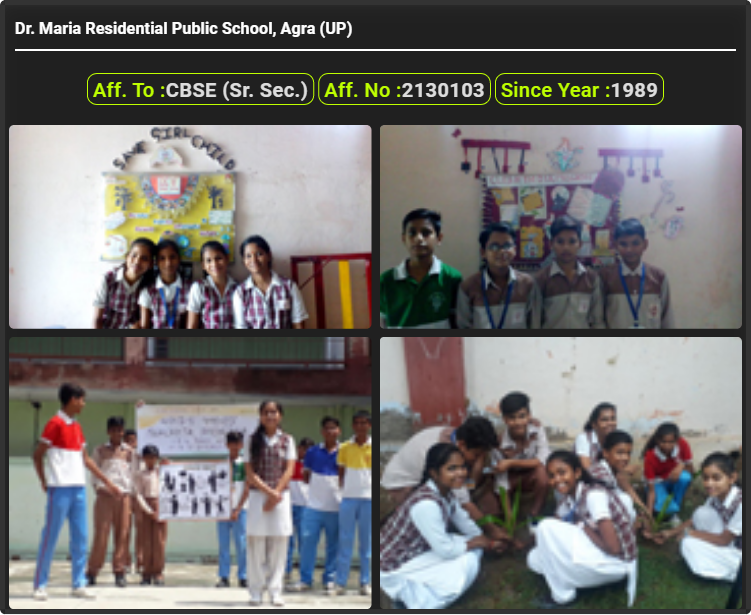 Dr. Maria Residential Public School, Agra (UP)