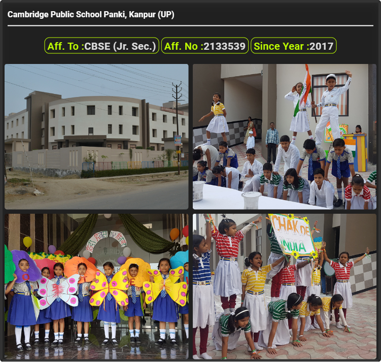 Cambridge Public School Panki, Kanpur (UP)