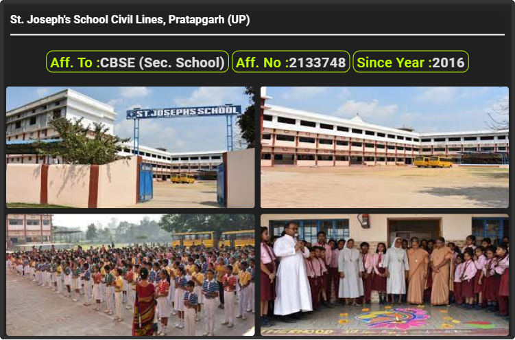 St. Joseph's School Civil Lines, Pratapgarh (UP)