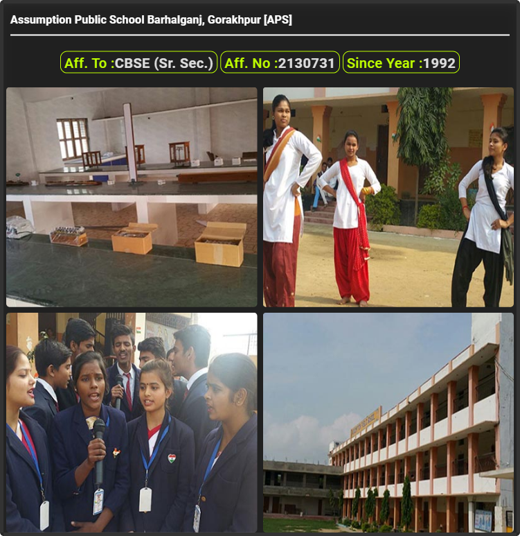 Assumption Public School Sidhuapar, Gorakhpur