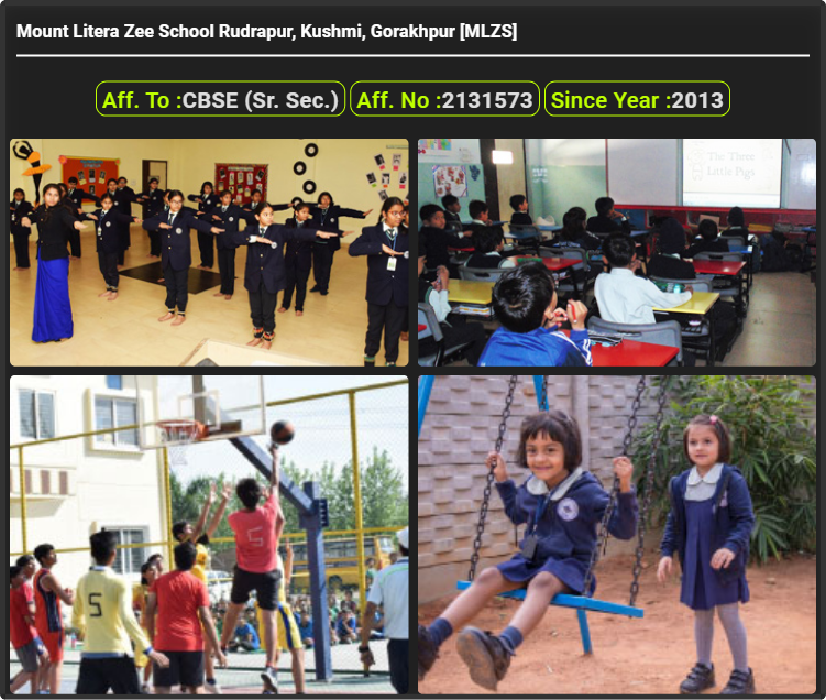 Mount Litera Zee School, Gorakhpur