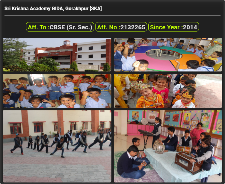 Sri Krishna Academy, Gorakhpur