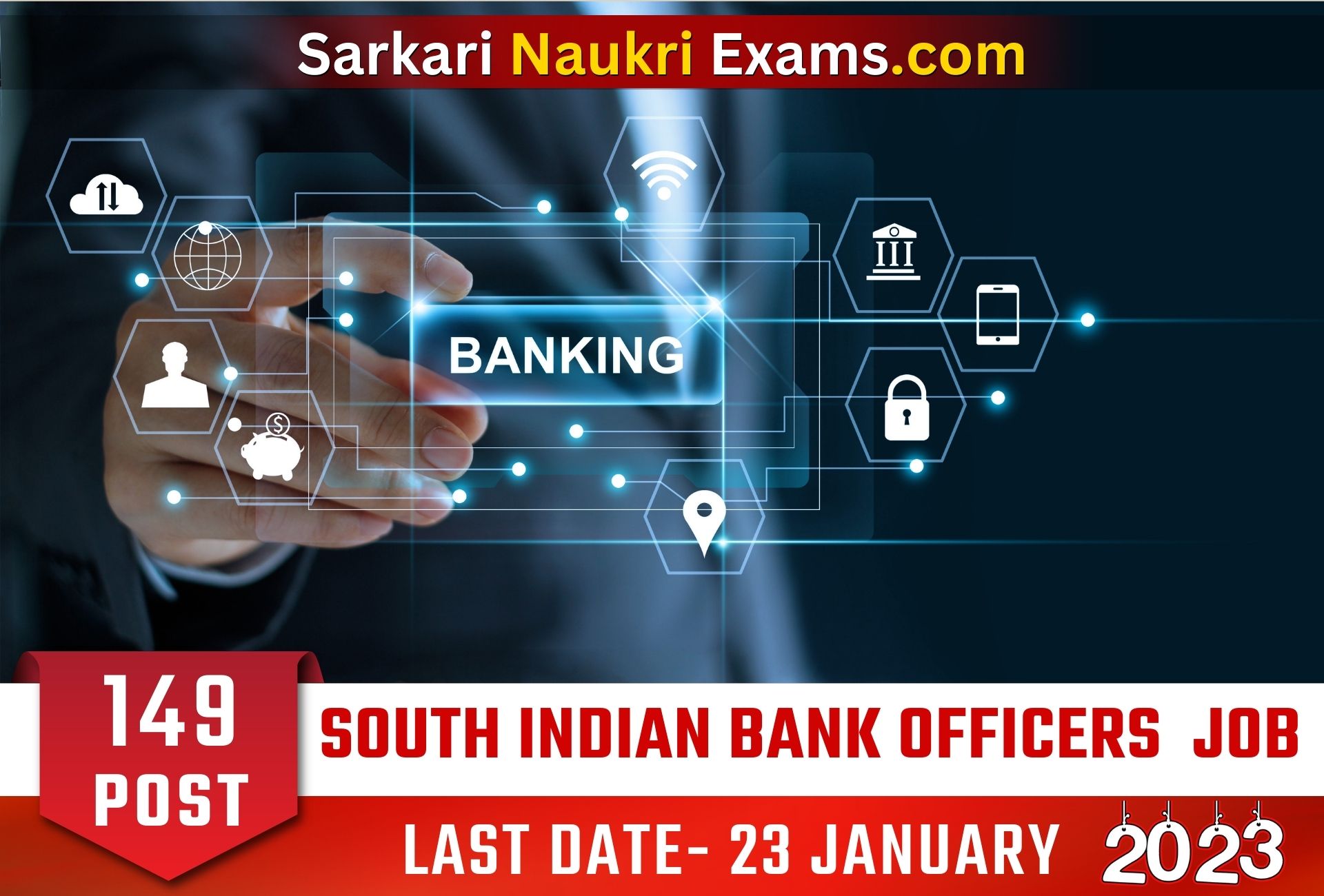 South Indian Bank Officers Recruitment Form 2023 | Banking Job